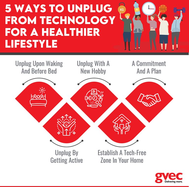 5 Ways to Unplug from Technology for a Healthier Lifestyle | GVEC
